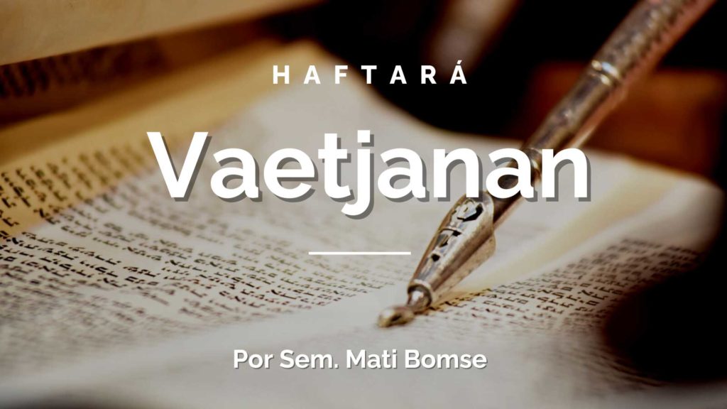 Haftara Vaetjanan - Comunidad Amijai