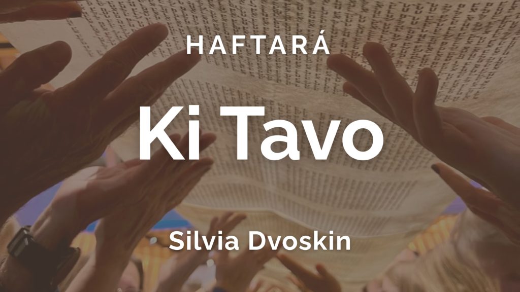 Haftara Ki Tavo - Comunidad Amijai